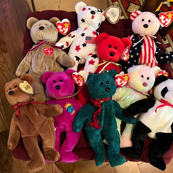 Toys | Ty Beanie Bears | Poshmark